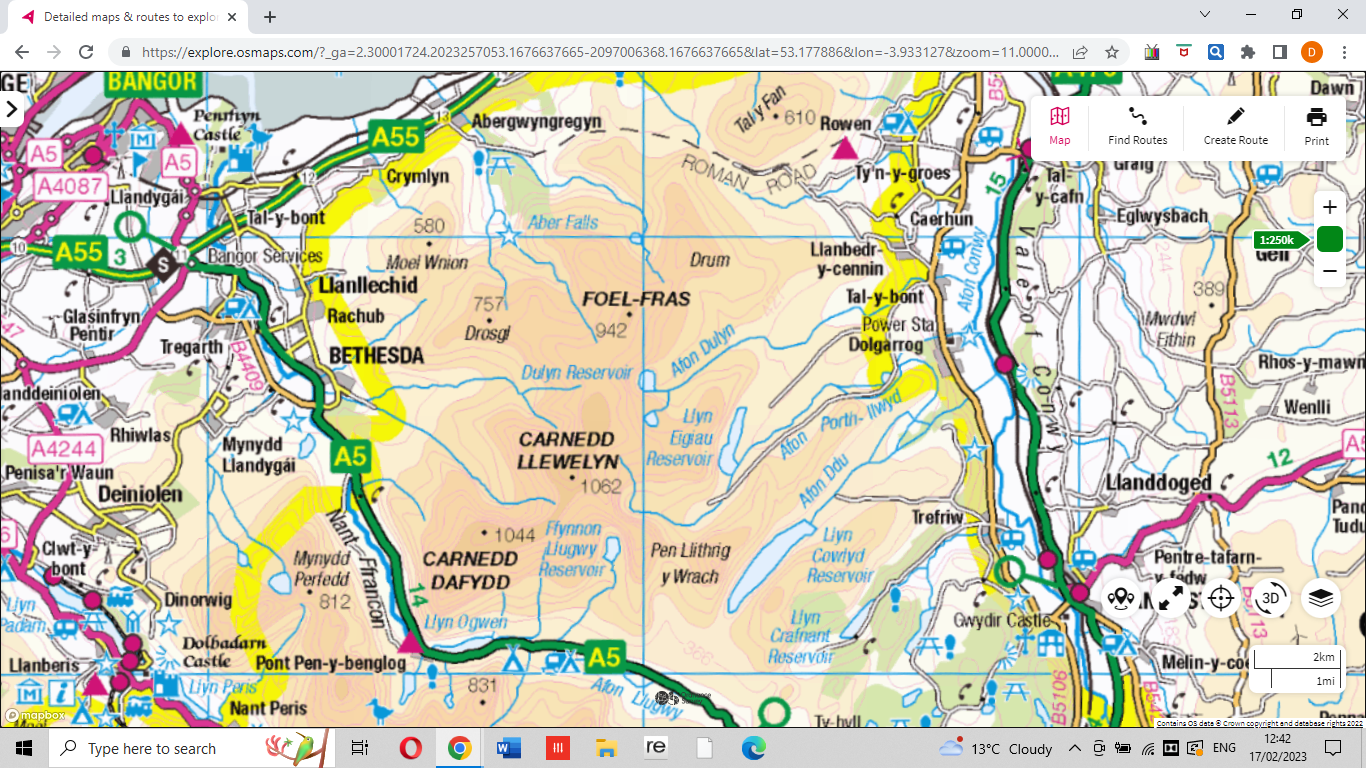 Exploring The Carneddau Range- Snowdonia - Exit Street View